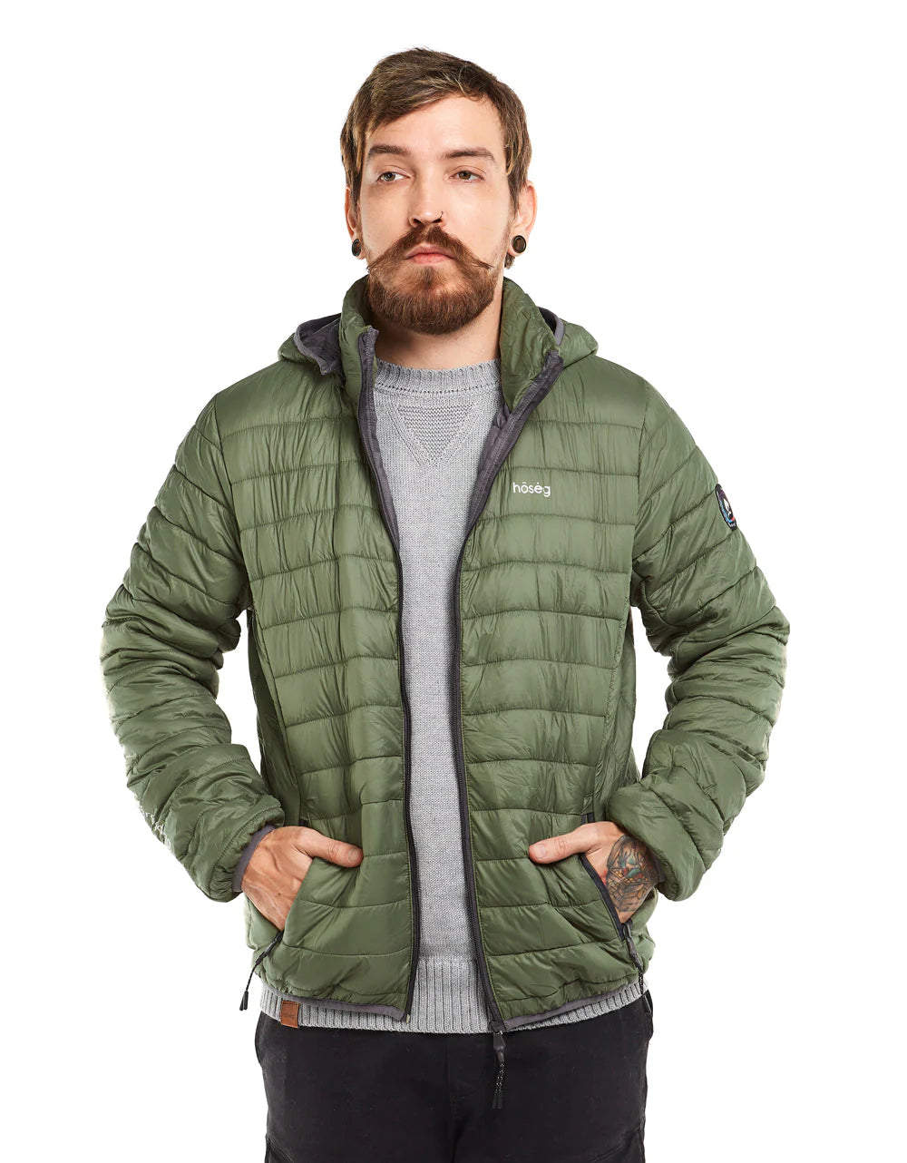 Men's Alpafill 60 Hooded Puffer Jacket - Clover